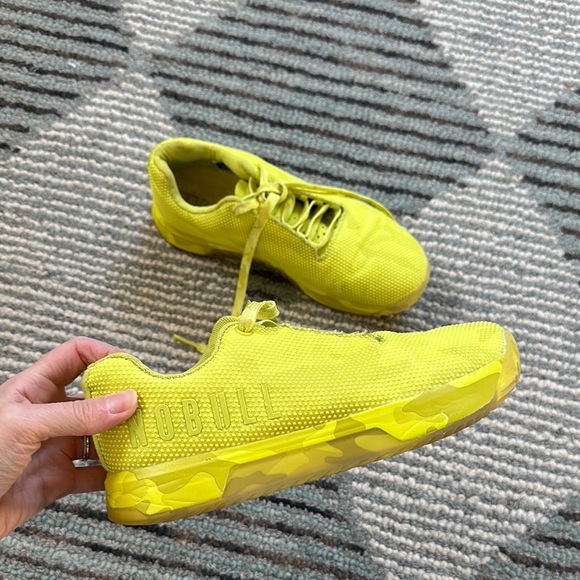 Shoes | Nobull Yellow Camo Sneakers Unisex | Poshmark